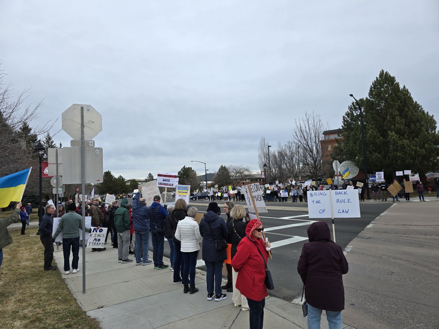 Women’s Walk Out March draws over 200 to Rep. Baumgartner’s office ...